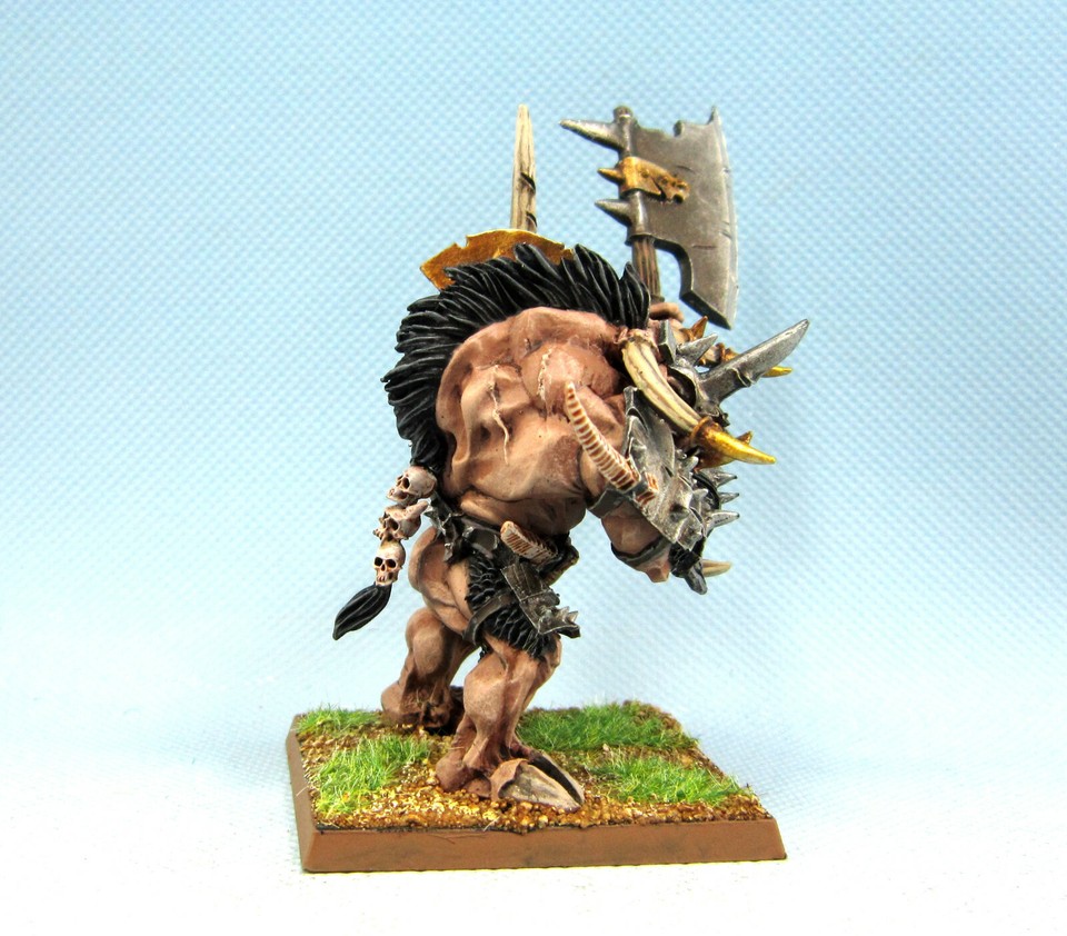 Warhammer WGS Painted Beastmen Doombull Tzeentch BE005 | eBay