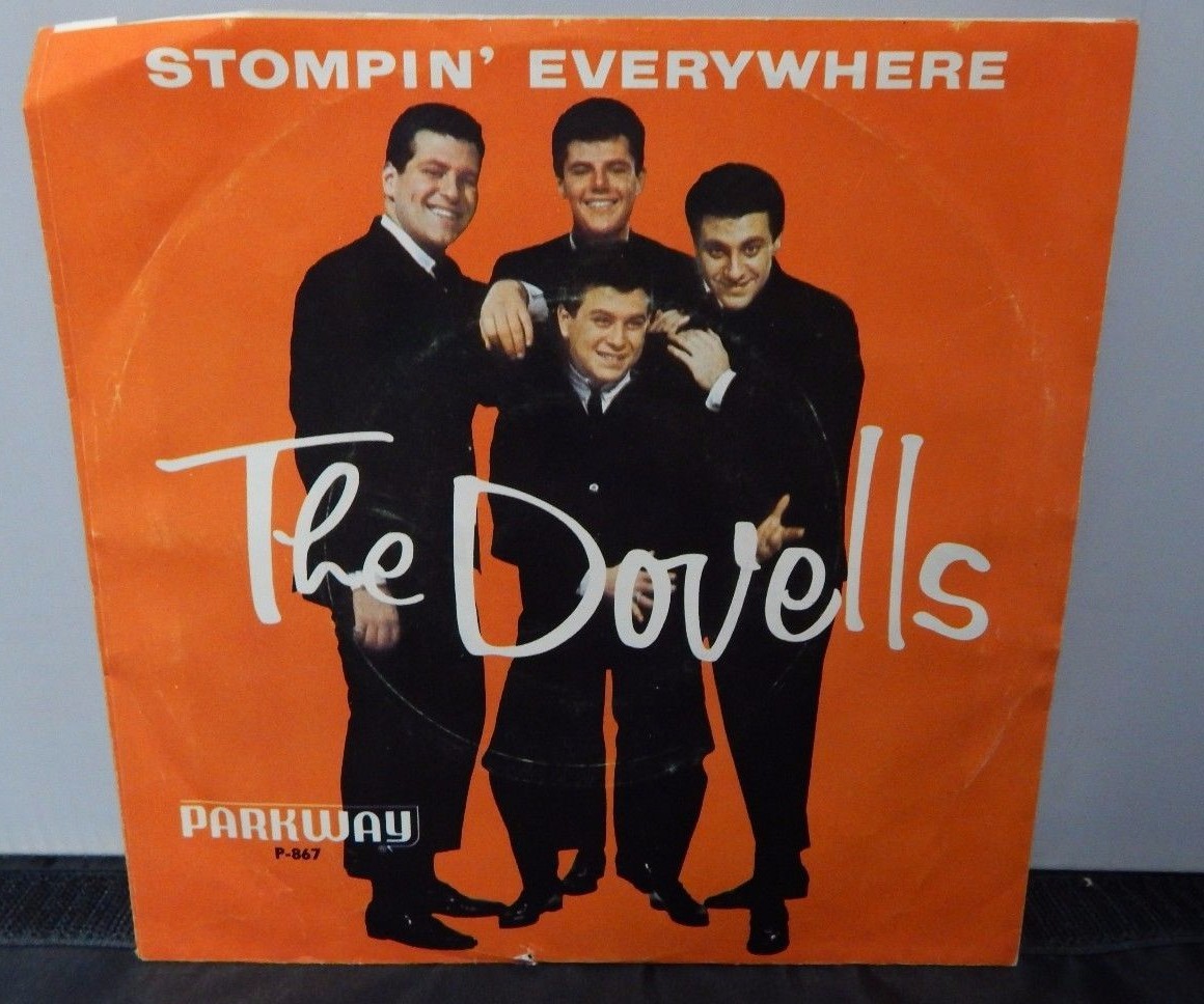 The Dovells Vintage Records 45RPM Stompin Everywhere & You Cant Sit ...