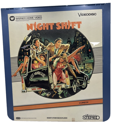 Night Shift RCA CED VideoDisc Selectavision 1983 WINKLER KEATON | eBay