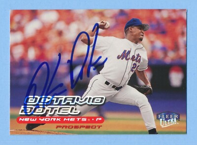 OCTAVIO DOTEL - Signed/Autographed 2000 Fleer Ultra Card #269 - NY Mets ...