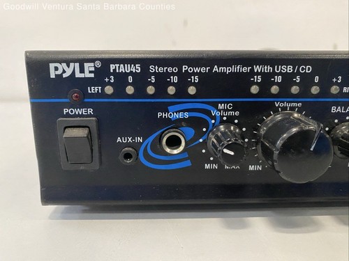 Pyle PTAU45 Stereo Power Amplifier - Tested | eBay