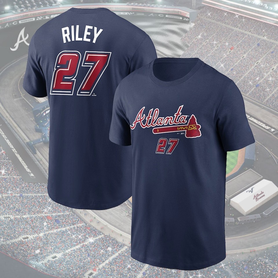 Ronald Acuna Jr., Austin Riley, Matt Olson 2025 MLB Speedway Classic ...