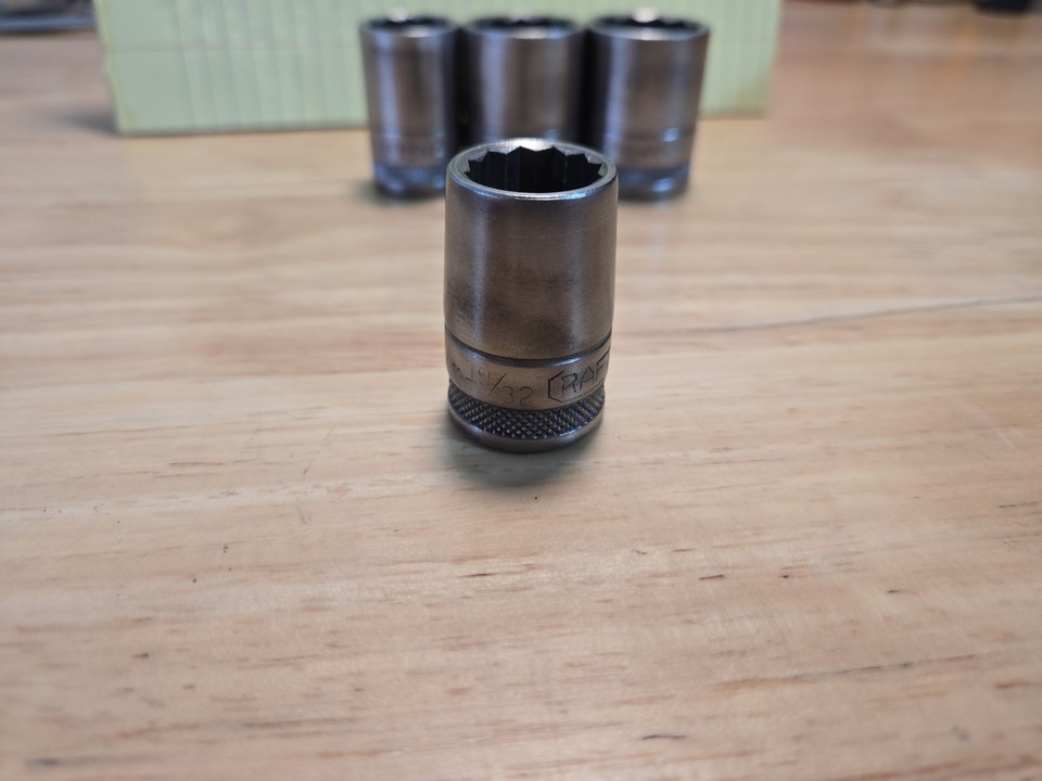 Vintage Craftsman Tools | Long C Sockets & Punch | 1/2" Drive | 12 ...