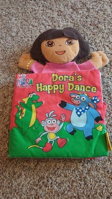 2007 Dora The Explorer Doras Happy Dance Hand Puppet Plush Soft Toddler ...