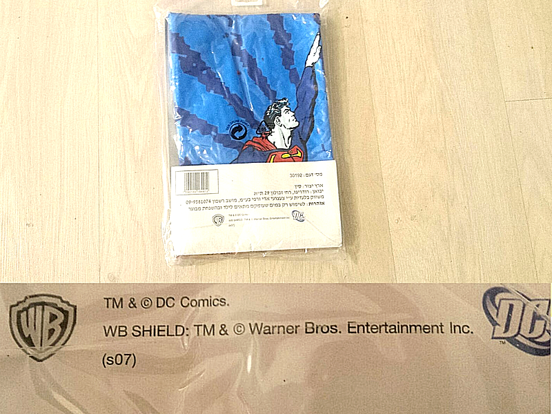 Superman WB DC comics HUGE JUMBO GIANT Ball 48" BEACH POOL Inflatable ...