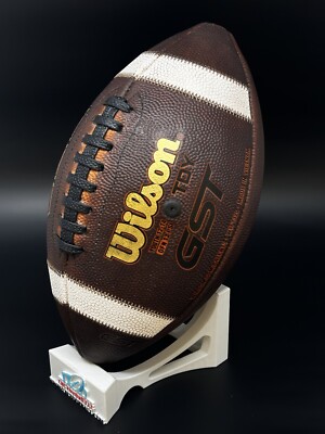 Wilson GST TDY Youth GAME PREPPED Leather Football - Brand NEW | eBay