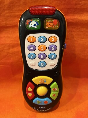 VTech Click and Count Remote Baby Kids Educational Toy Learning Numbers ...