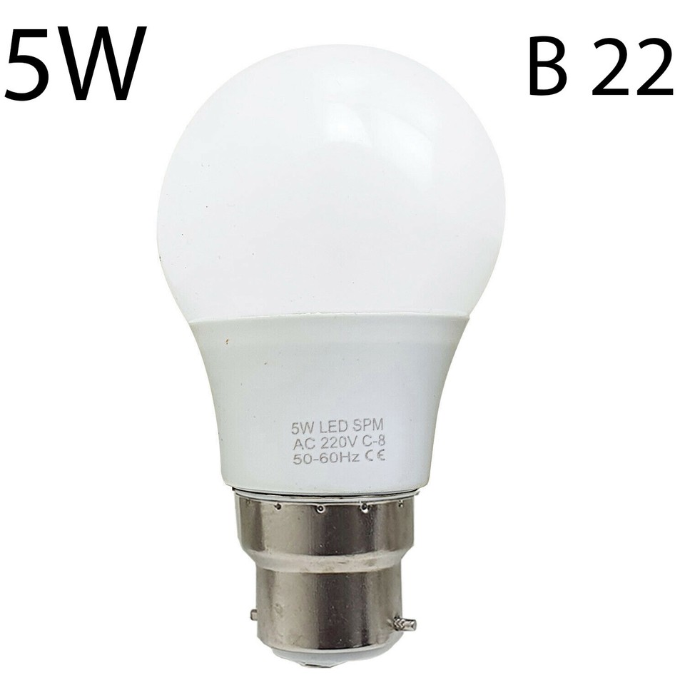 GLS B22 E27 Light Bulbs Warm/Cool White 3W-25W LED Globe Bayonet Screw ...