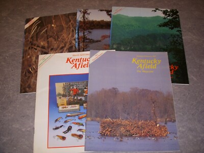KENTUCKY AFIELD Magazine, LOT OF 5, 1997, MYSTIQUE OF MIGRATION ...