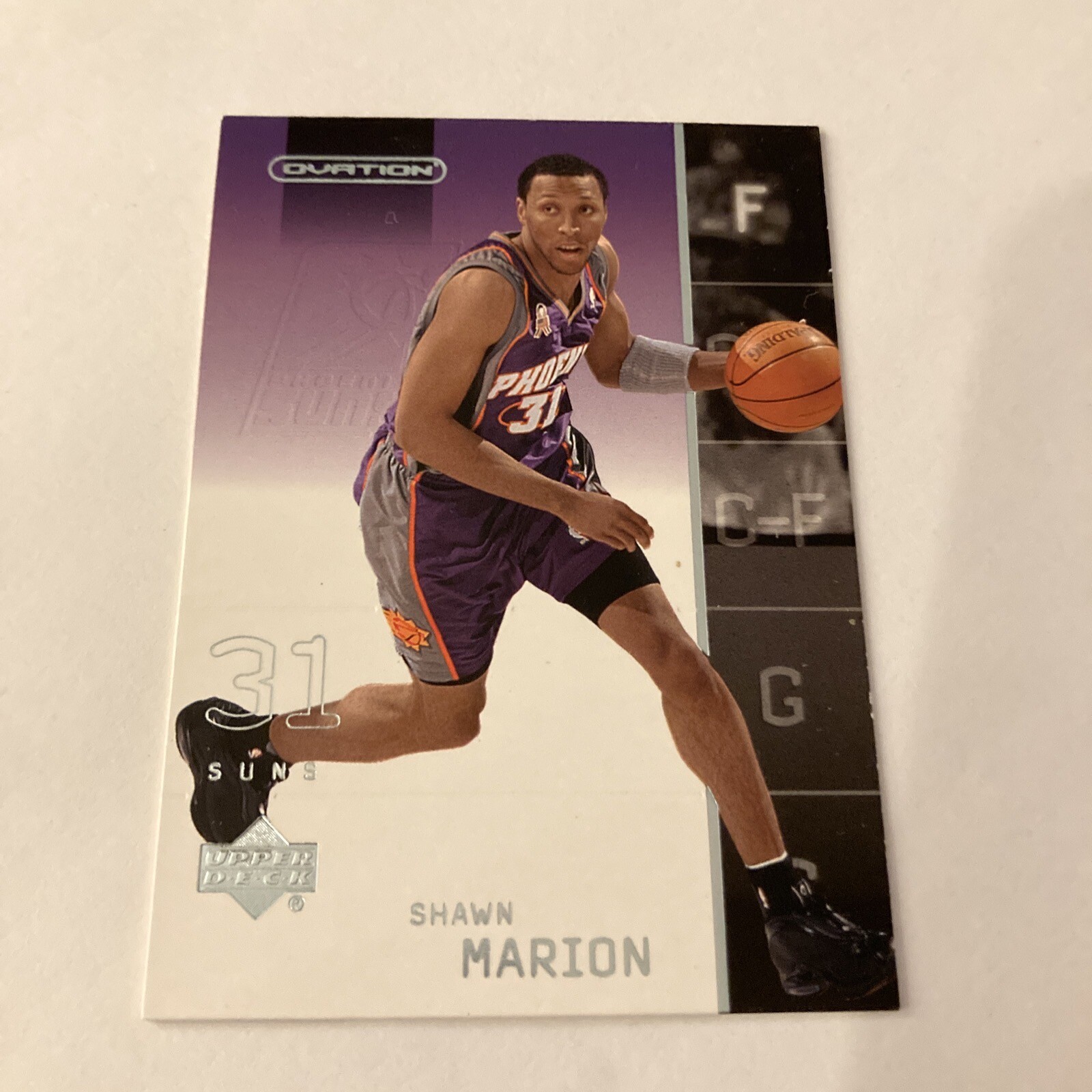 2002-03 Upper Deck Ovation Shawn Marion Phoenix Suns #67 | eBay