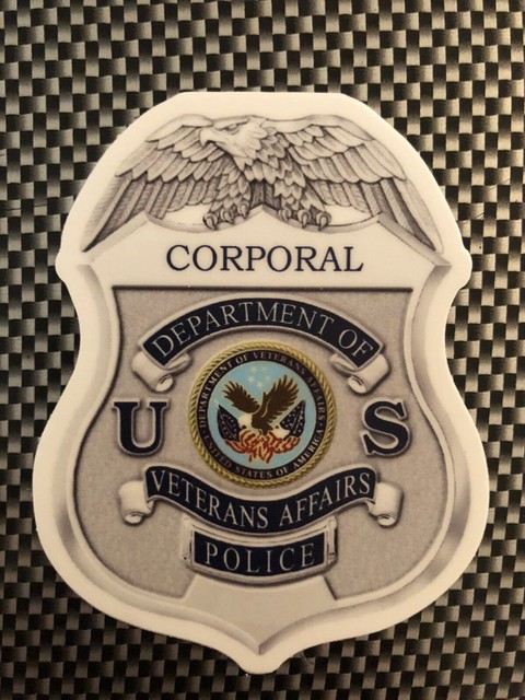Veterans Affairs Police Corporal Vinyl Sticker. | eBay