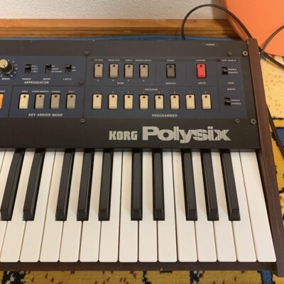 Korg Polysix w/Kiwisix Upgrade/Midi - Analog Polysynth - Pro Serviced ...