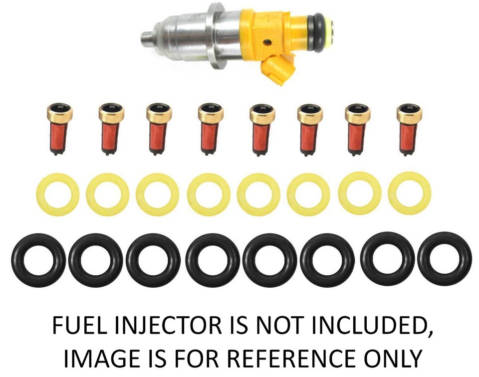 Fuel Injector Repair Service Kit Orings Spacer Filters for Yamaha ...