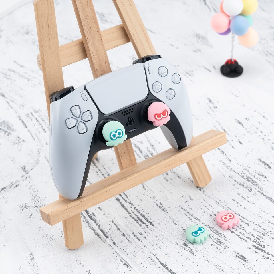 Thumb Grip Caps for Switch/Lite/OLED/PS4/PS5/NSPRO Controller Silicone 4PCS | eBay