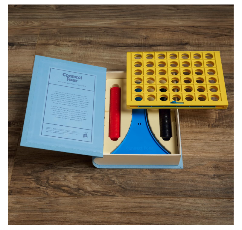 WS Game Company Connect Four Vintage Bookshelf Edition - Free Shipping ...