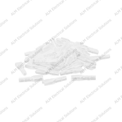 PVC Connector Covers/Insulators for Brass 6.3mm Female Spade Terminals ...