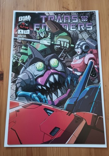 Transformers #4 DW - Sharkticon, Arcee Cover VF/NM Comic! | eBay