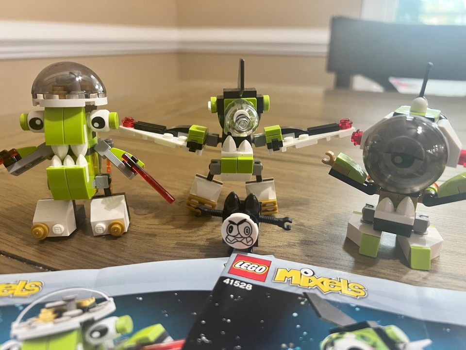 3 Lego sets Mixels Series 4 Orbitons 41527 Rokit, 41528 Niksput, 41529 ...