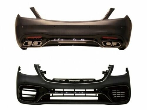 For 14-17 Mercedes S Class W222 Facelift 18+ S63 AMG Bumper Kit W ...