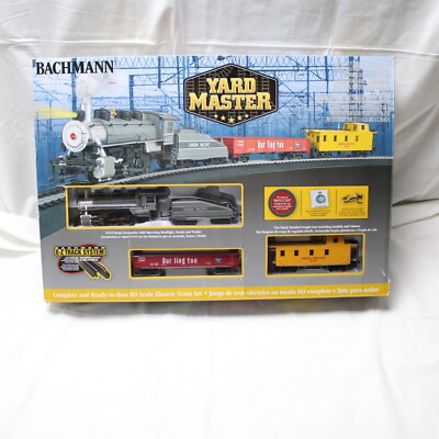 Bachmann 00761 Yard Master Electric E-Z Track Ready to Run Train Set HO ...