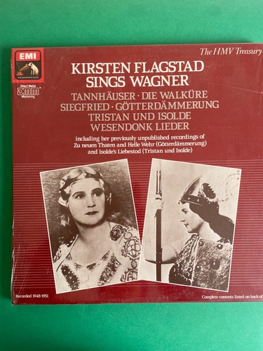 Kirsten Flagstad, Wagner – Kirsten Flagstad Sings Wagner LP BOX SET ...
