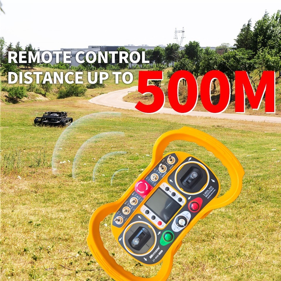 51-inch remote-controlled snow sweeper, electric snow sweeper, lawn ...