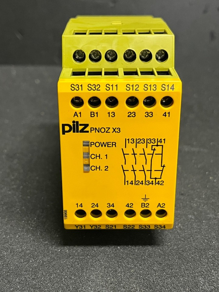 PILZ PNOZ X3 24VCC 24VDX 3n/o 1n/c 1so 774310 | eBay