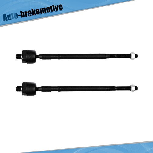 2PCS SuspensinFront Inner Tie Rod For 2002-2007 Mitsubishi Lancer FWD ...