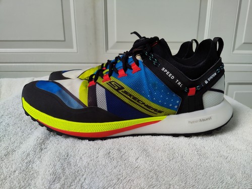 Men's sz 13 Skechers Go Run Speed Trail Hyper Burst Athletic Shoes ...