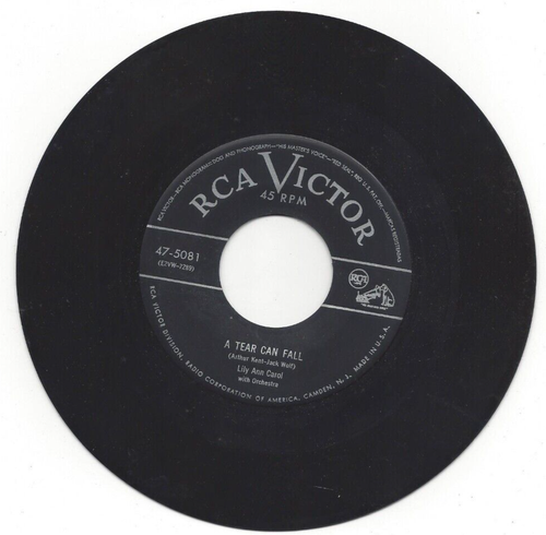 LILY ANN CAROL, "A TEAR CAN FALL" | eBay
