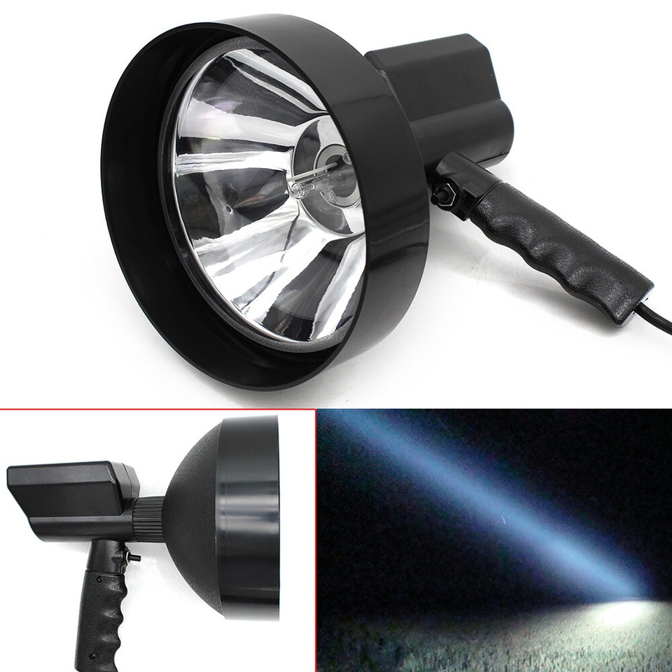 Xenon Blitz 100W 7-Inch Handheld HID Spotlight for Hunting & Outdoor ...