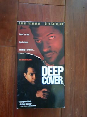 Deep Cover VHS Jeff Goldblum 794043408434| eBay