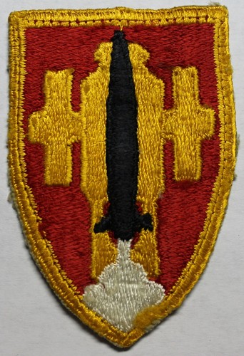 Original US Army Artillery and Missile School patch, sew-on, Cut-edge ...