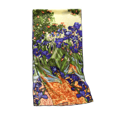 Grace Scarves 100% Silk Scarf, Oblong, Artists Collection (van Gogh ...