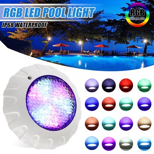 38w Rgb Color Changing Led Swimming Pool Lighting Dc 12v Waterproof ...