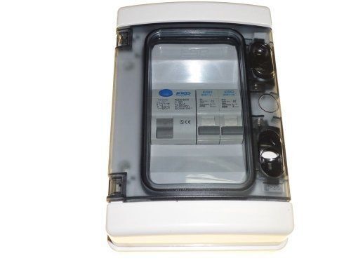Shower Fuse Board Consumer Garage Shed Unit - Pick Your MCB's, RCD ...