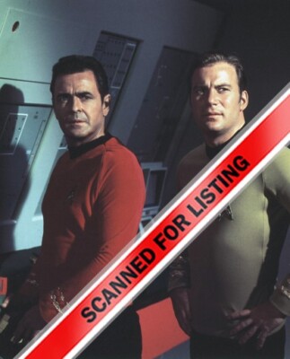 STAR TREK TOS KIRK & SCOTTY 8X10 PHOTO #2766 | eBay