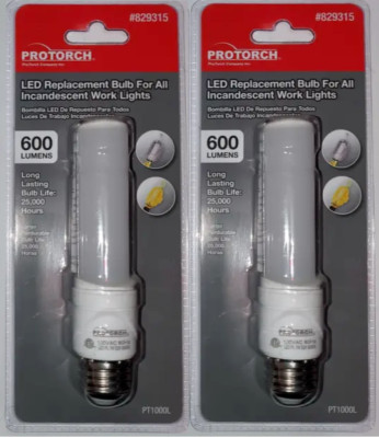 Pro Torch 7-Watt LED Work Light 829315 Replacement Bulbs 40-Watt 600 ...