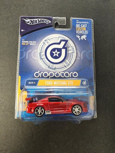 HOT WHEELS DROPOTARO FORD MUSTANG GTR RED | eBay