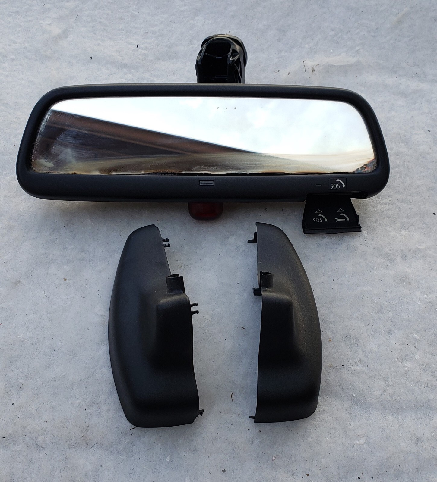 99-06 BMW E46 325i 330 Inside Upper Rear View Mirror SOS Auto Dimming ...