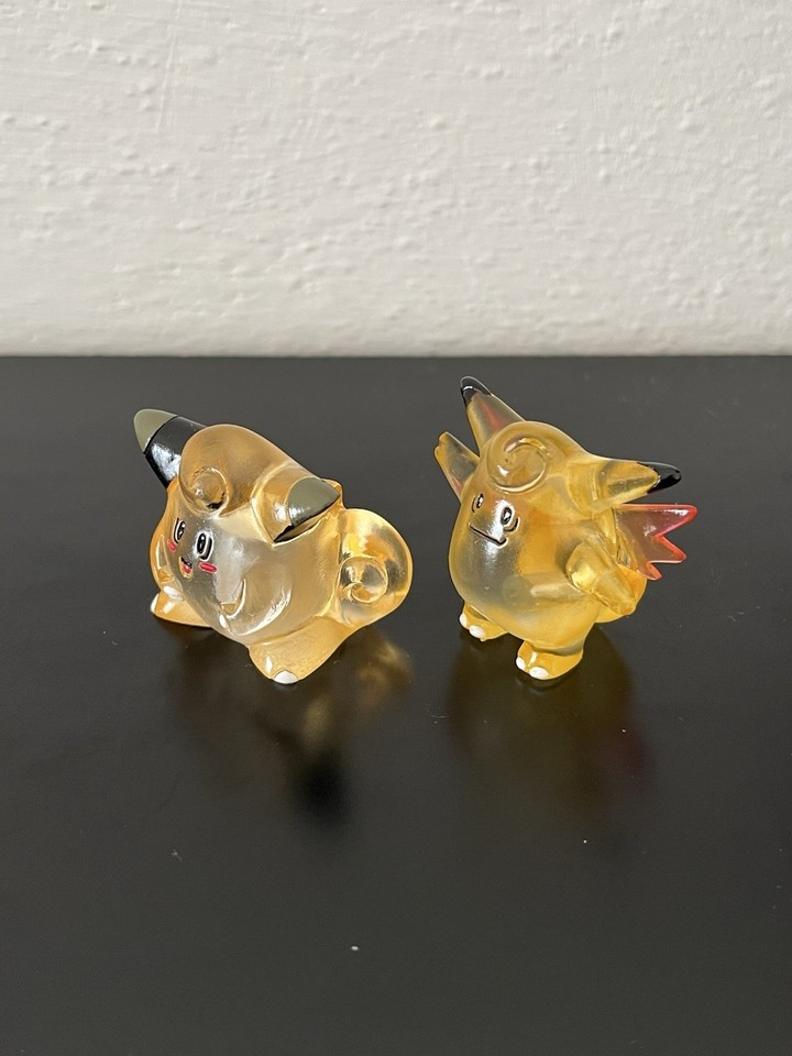 Clefairy Clefable Clear Tomy Pokemon Figure Traslucent | eBay