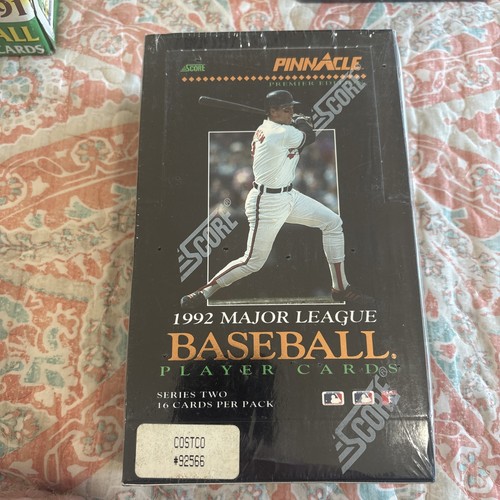 1992 SCORE PINNACLE PREMIER EDITION MLB BASEBALL SERIES 2 FACTORY ...