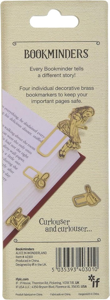Bookminders Page Markers - Alice in Wonderland | eBay