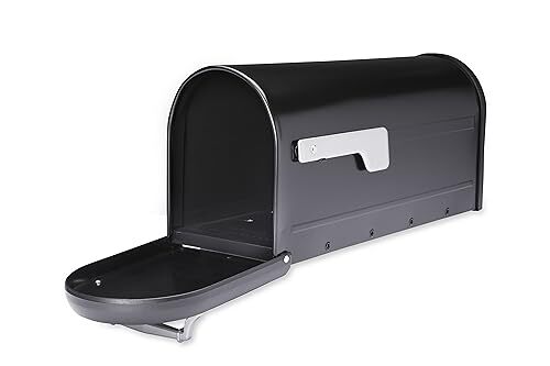 GIBRALTAR JUMBO POST MOUNT MAILBOX Galvanized Steel Extra Large Rural ...