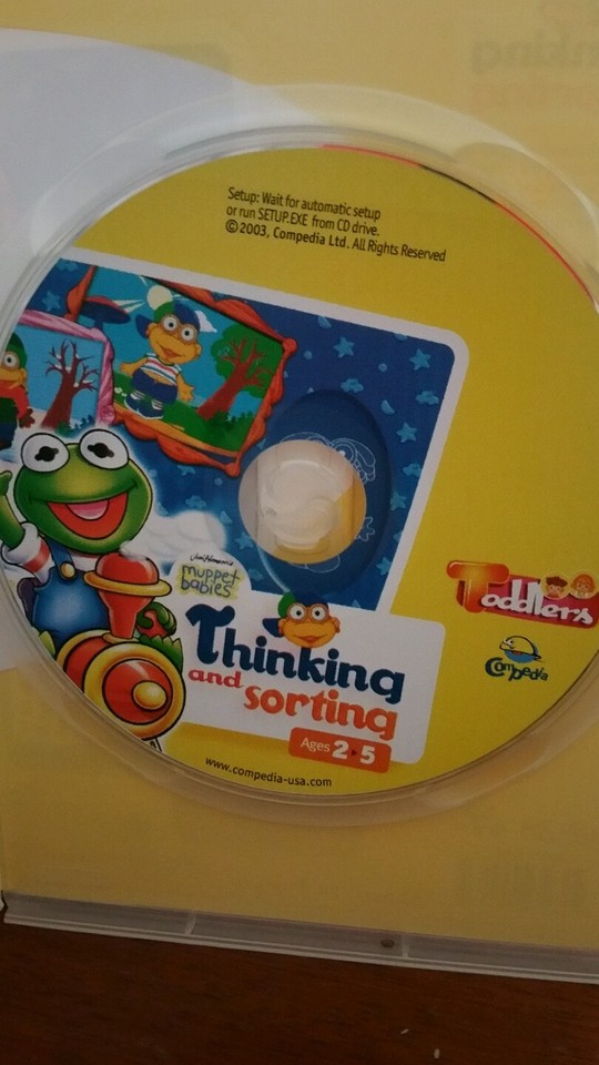 Muppet Babies Thinking and Sorting PC GAME - FREE POST | eBay