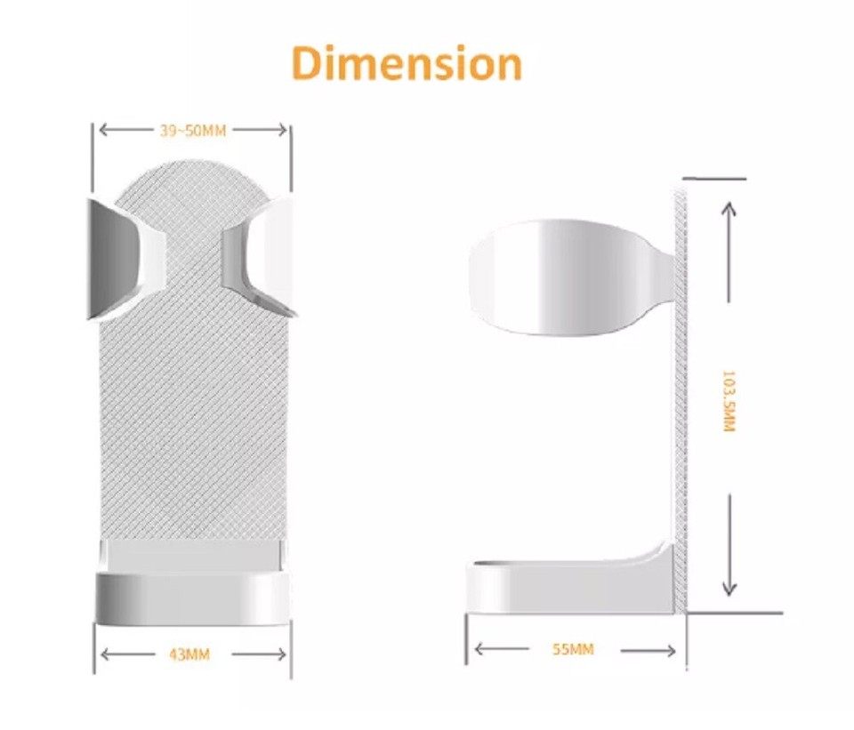 No-Drill Razor Holder Wall Mount – Traceless Shaver Stand & Organizer ...