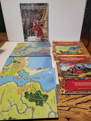 World of Greyhawk (Advanced Dungeons & Dragons Boxed Set) Gygax, Gary ...