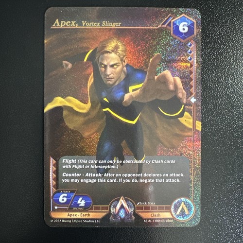 Alpha Clash TCG Apex, Vortex Slinger Kickstarter KS AC1-084 FOIL | eBay