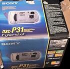Sony Cyber-shot DSC-P31 2.0MP Digital Camera - Silver With Original Box ...