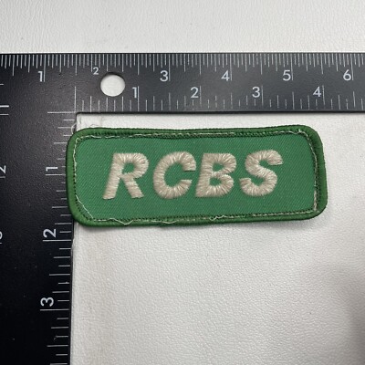 Gun Ammo Related RCBS Advertising Patch C266 | eBay